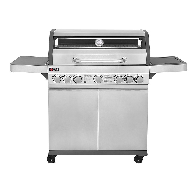 BBQ ΥΓΡΑΕΡΙΟΥ GS GRILL VIEW 5+1+1 ΙΝΟΧ – 21kW – Αφοι Παν. Κωστάκη